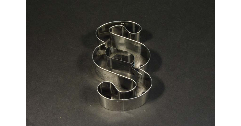 Paragrafus jel kiszúró forma 11 cm